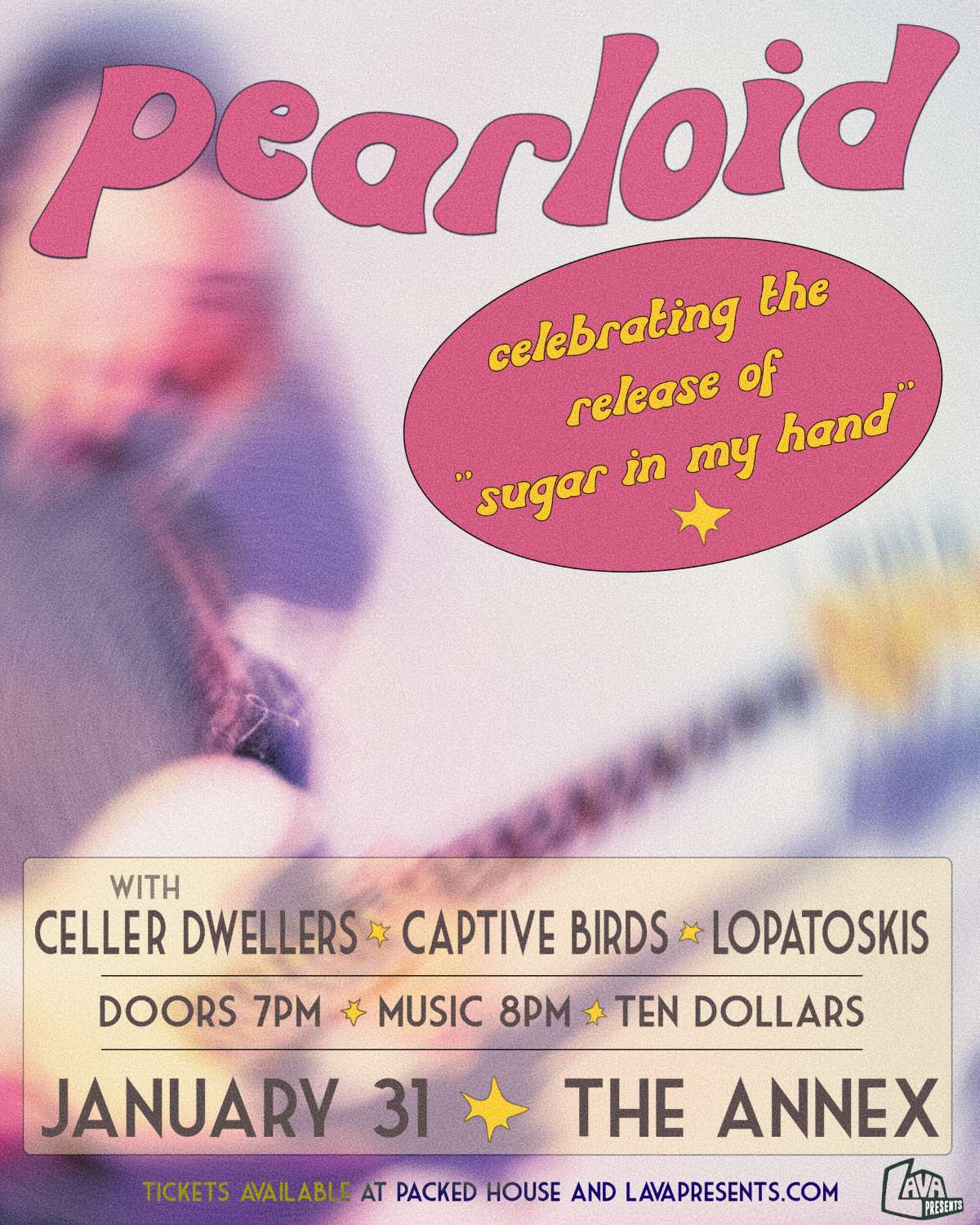 **CANCELLED** Pearloid Album Release, Celler Dwellers, Lopatoskis ...