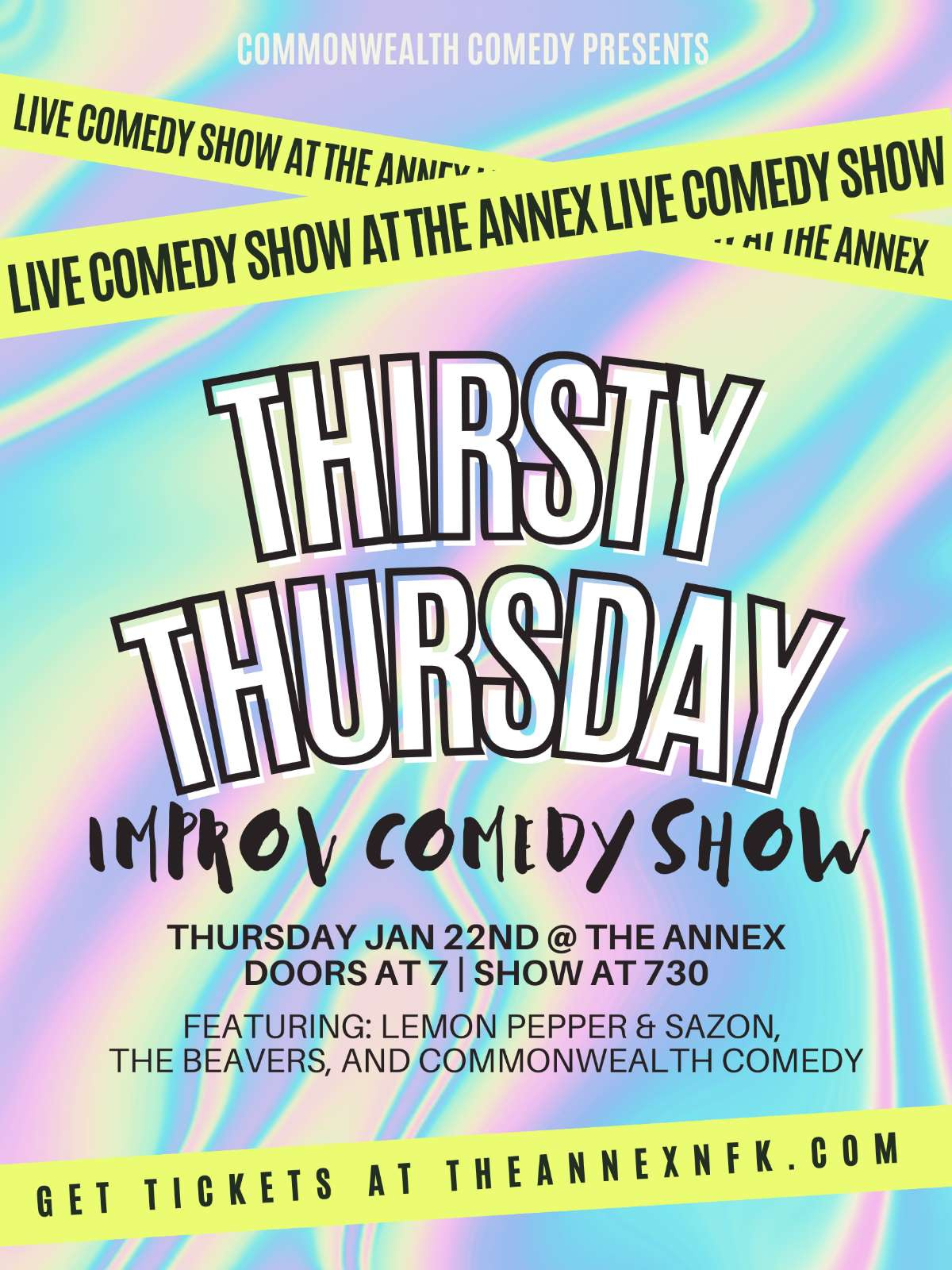 Thirsty Thursday - Improv Comedy | The Annex